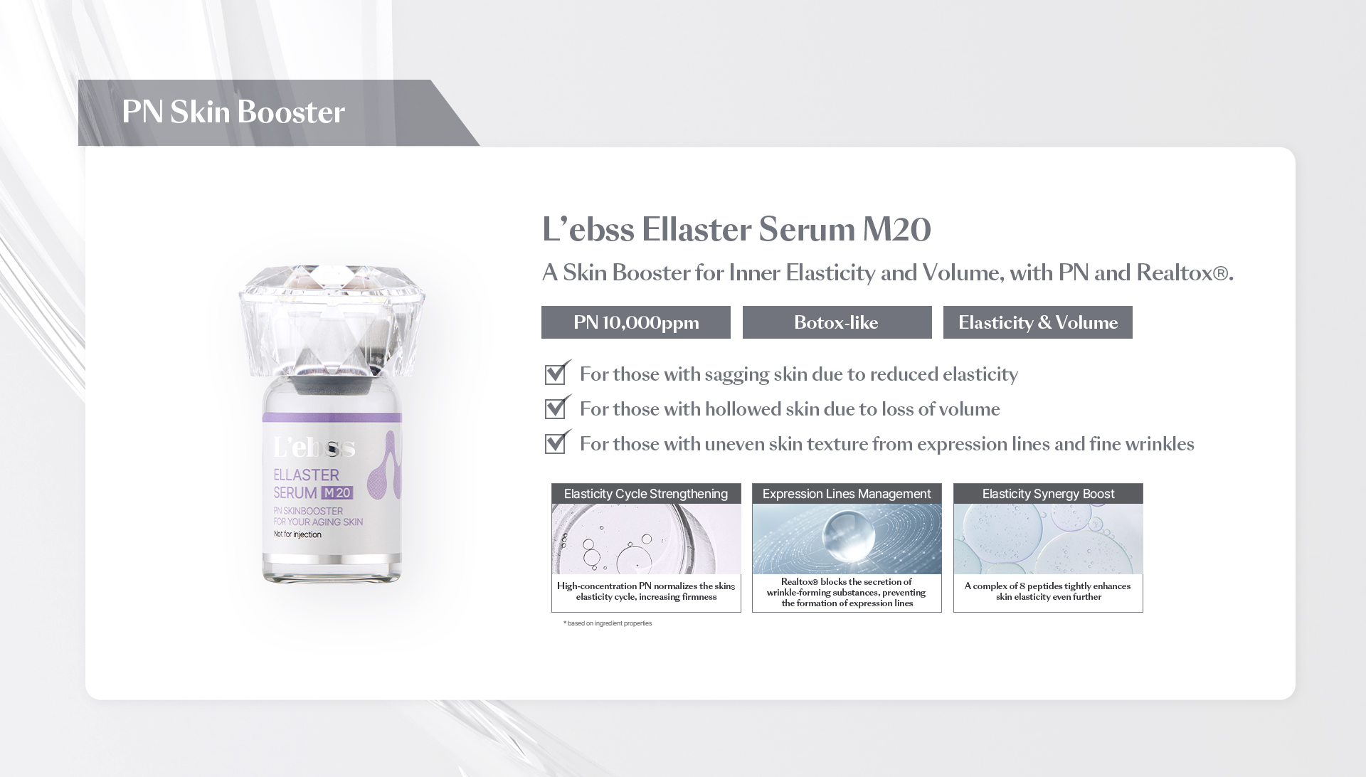 Skin Boosters - L'ebss MTS Microneedling - Lienjang Clinic Korea